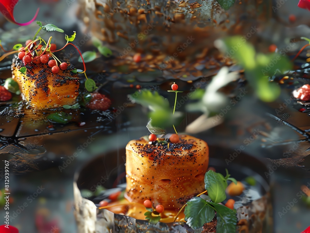 Explore the fusion of culinary arts and dystopian elements by ...