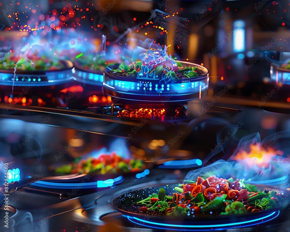 Explore the marriage of virtual cooking guides with master chefs in a ...