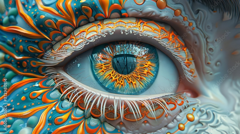 Bring to life a detailed, mind-bending, optical illusion at eye level ...