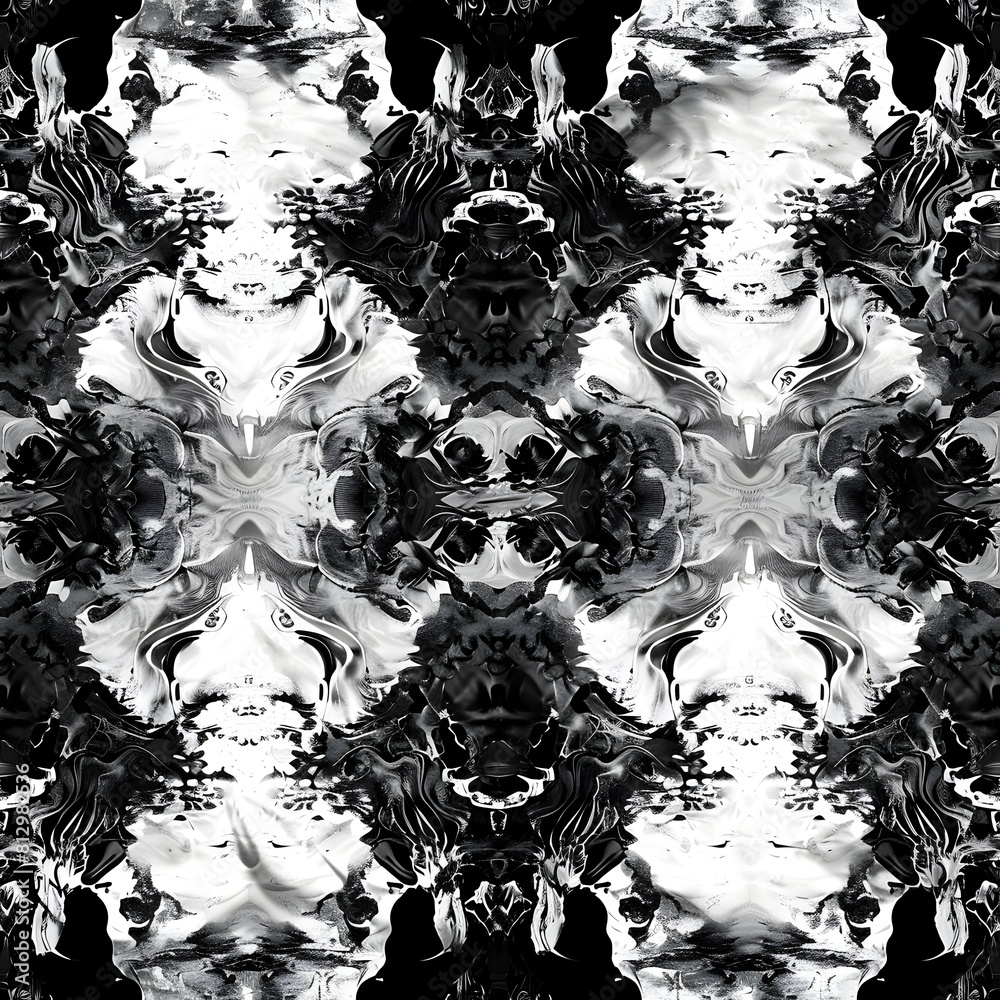 Cymatics Inspired Horrific and Ominous Distorted Pattern Designs for ...