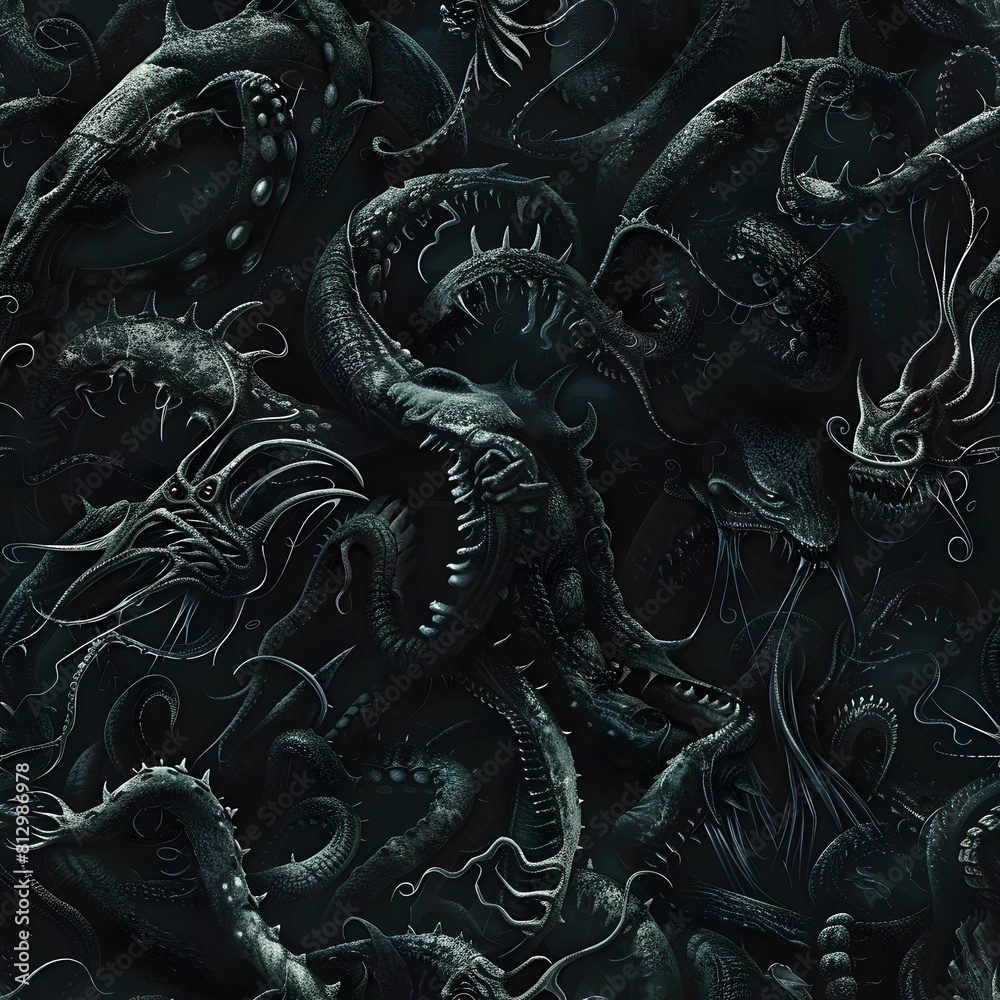 Twisted Entities in Surreal Otherworldly Composition of Contorted ...