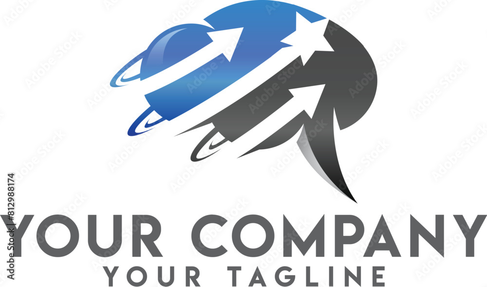 Brain with arrow logo. Brain icon. Brainstorm icon.Logo ideas. Brain ...