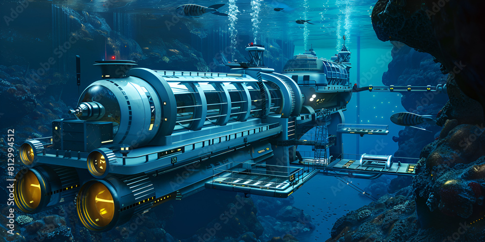 "Underwater Exploration: Submarine Technology" / "Deep Sea Discoveries ...