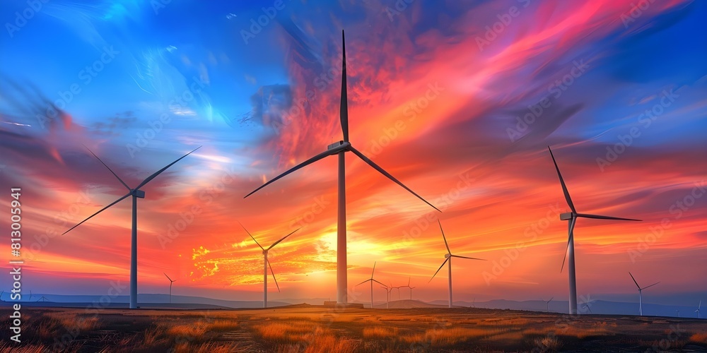 Generating Clean Renewable Energy at a Wind Farm Using Wind Turbines ...