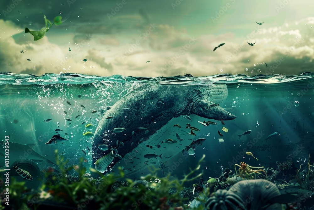 World Water Day Poster: The Urgent Impact of Water Pollution on Marine ...