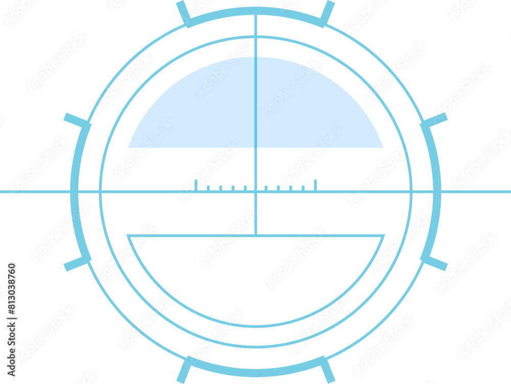 Aim pointer ui. HUD futuristic target radar frame, military weapon ... Aim pointer ui. HUD futuristic target radar frame, military weapon ...