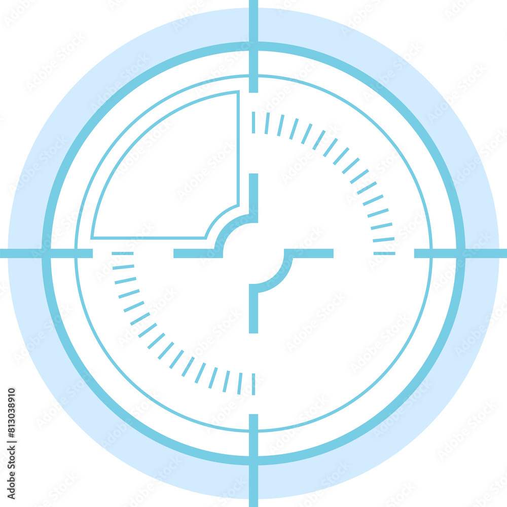 Aim pointer ui. HUD futuristic target radar frame, military weapon ... Aim pointer ui. HUD futuristic target radar frame, military weapon ...