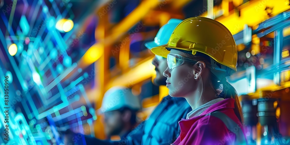 Engineers designing models for clean energy city planning and energy ...