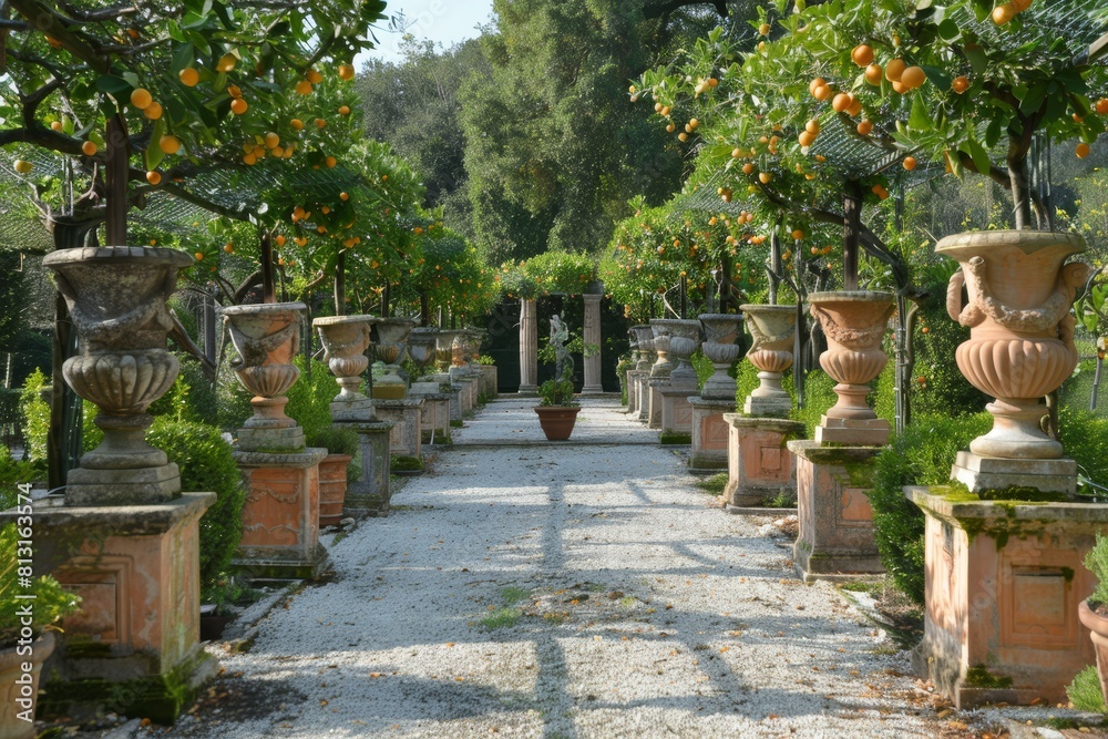 Italian Renaissance Garden - a garden with classical elements like ...