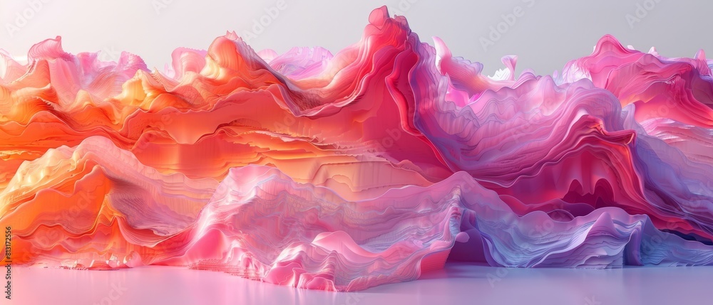 Video loop of a seamless 4k seamless background with a color dispersion ...