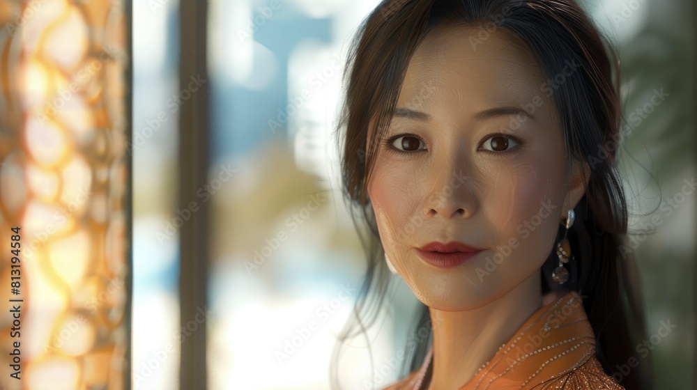 Experience The Maturity And Confidence Of A Middle-Aged Asian Woman Who ...