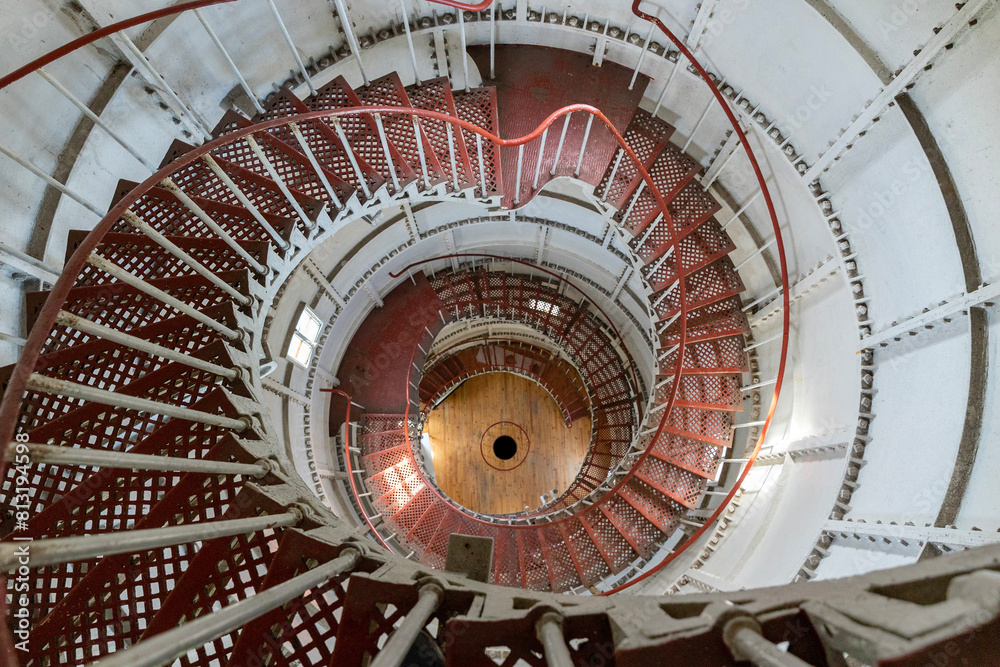 Georgia. Poti. The interior of the Poti lighthouse. Stock Photo | Adobe ...