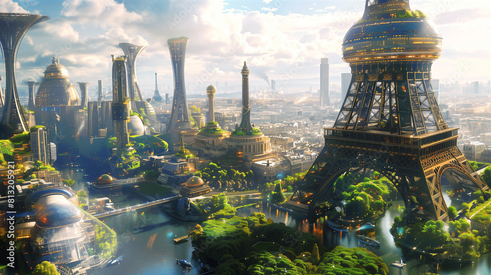Eiffel tower, Step into a metropolis where the Hanging Gardens of ...