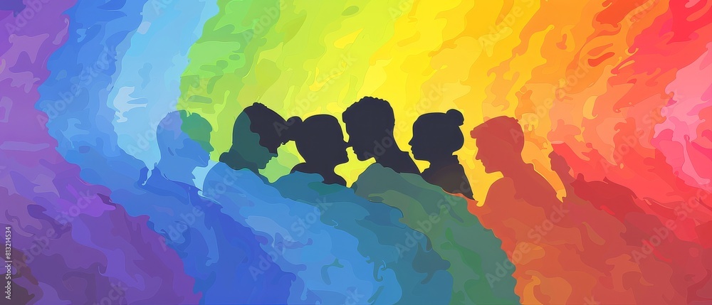 LGBTQIA+ Community Members Embracing And Sharing Love And Support ...