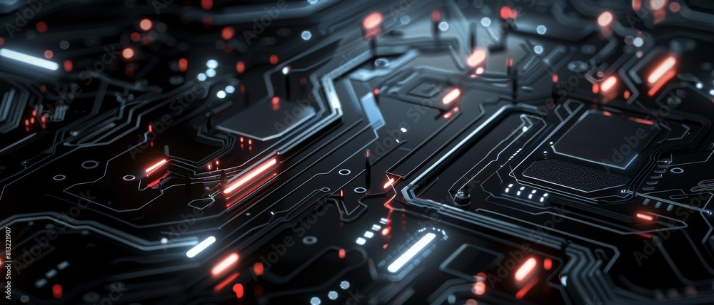 Showcase futuristic technology textures, where innovation meets design ...