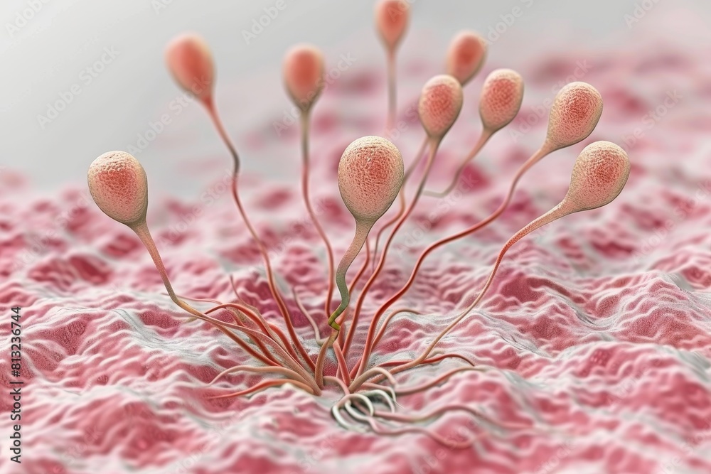 Embryo development secondary oocyte release and fertilization process ...