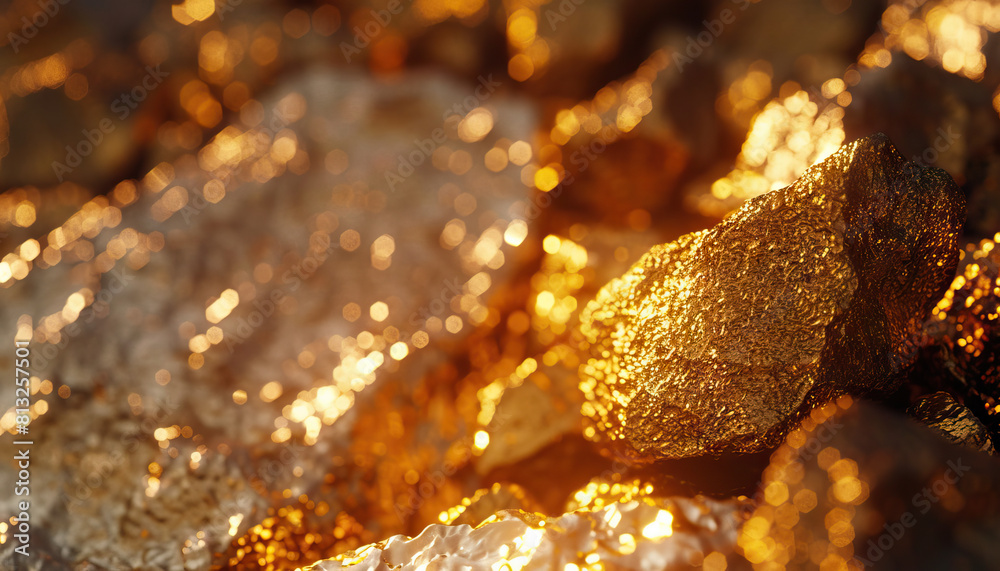 All that glitters is not gold: A picture of a shiny but fake object ...