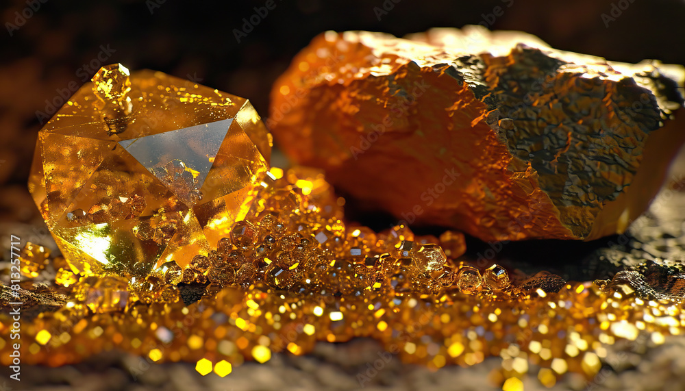 All that glitters is not gold: A picture of a shiny but fake object ...