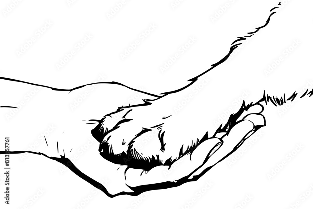 dog paw svg,hand and paw svg,paw svg,Dog Mom Svg,dog cut file,dog lover ...