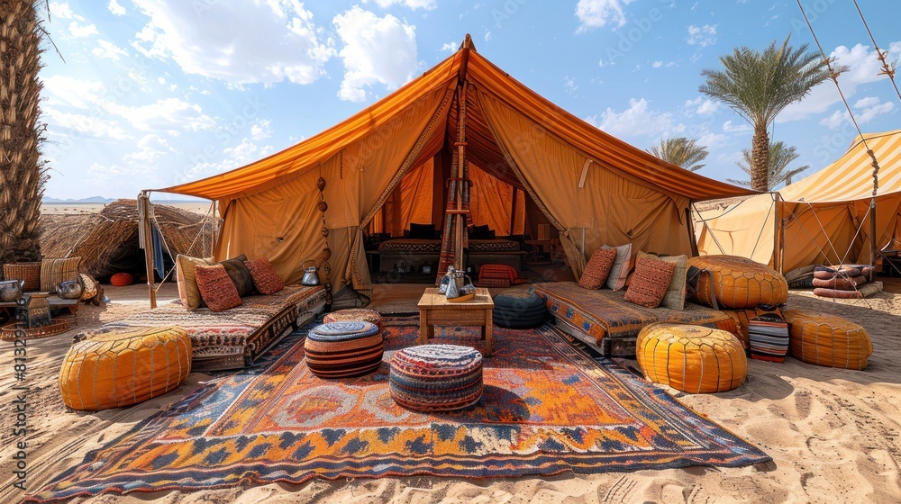 Authentic Baduy style tents placed in remote villages Stock ...