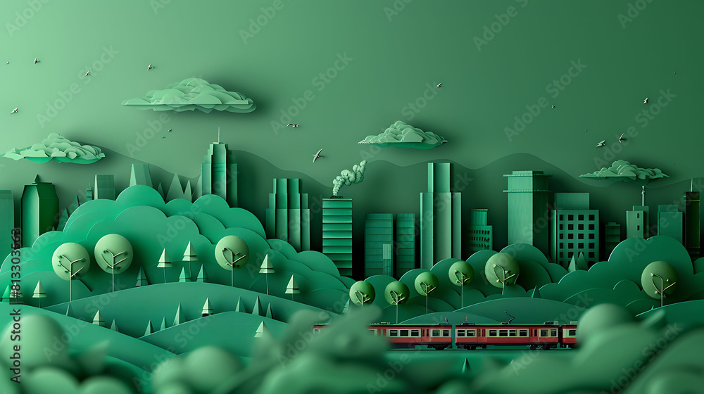 Reduce CO2 emissions to limit climate change and global warming, Low ...