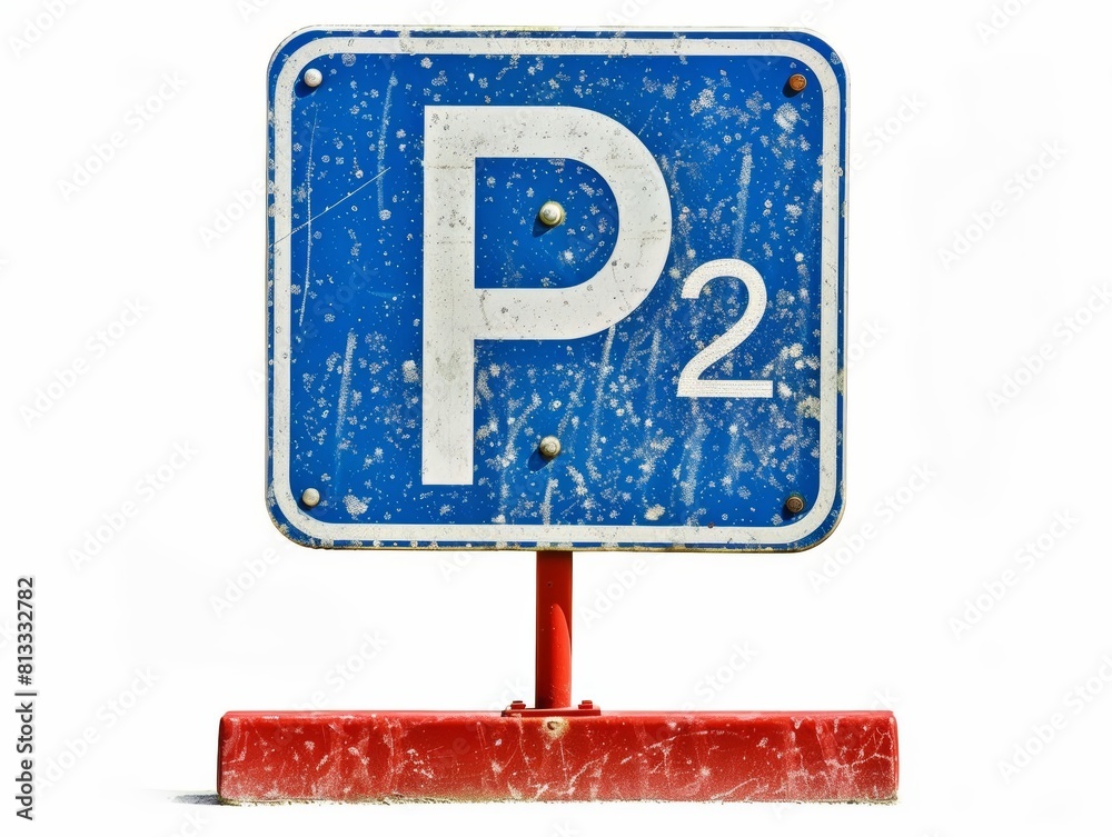 Handicap Parking Sign Handicap parking sign indicating reserved space ...
