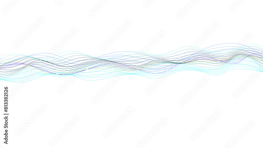 Blue wave curved lines for presentations, Abstract blue and purple ...