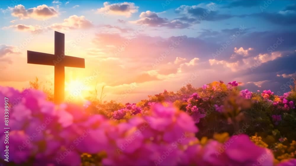 Easter celebrates Jesus Christs resurrection symbolizing hope faith and ...