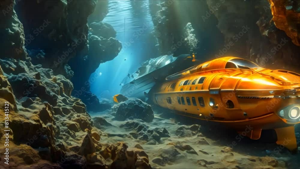 Exploring the Marine Environment Near Sunken Ships with a Deepsea ...