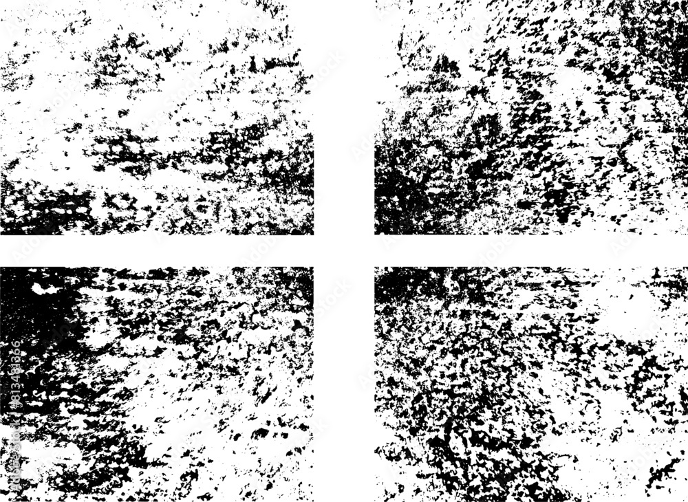 Overlay texture set. Different types of texture Stock Vector | Adobe Stock