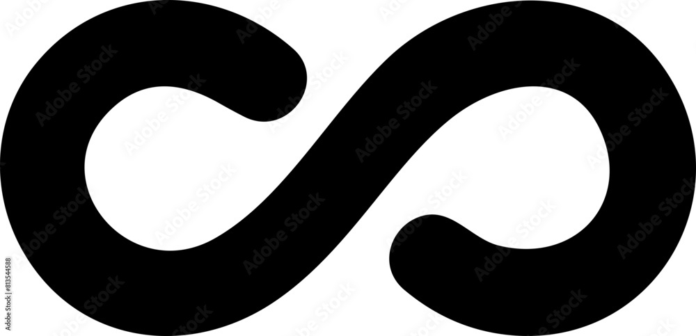 Infinity icon. Infinity, eternity, infinite, endless, loop symbols ...