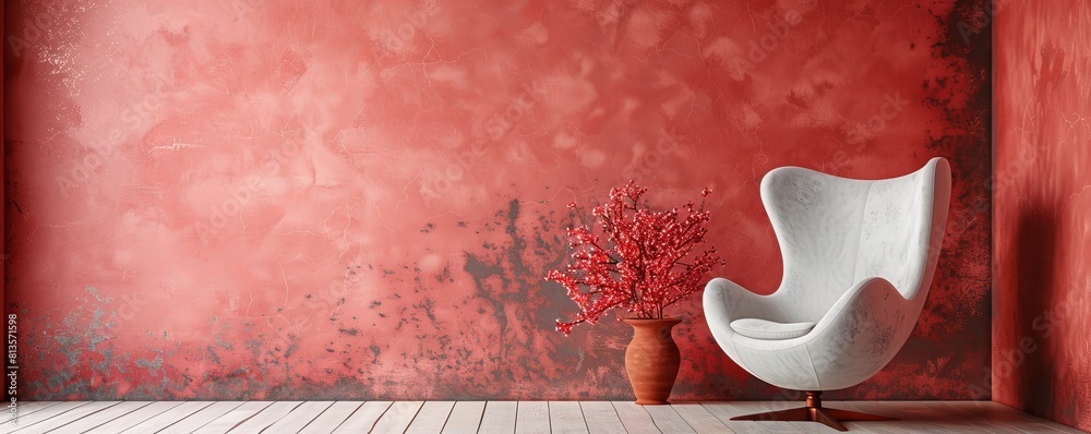 Emphasize a cohesive and chic muted color scheme in a stylish ...