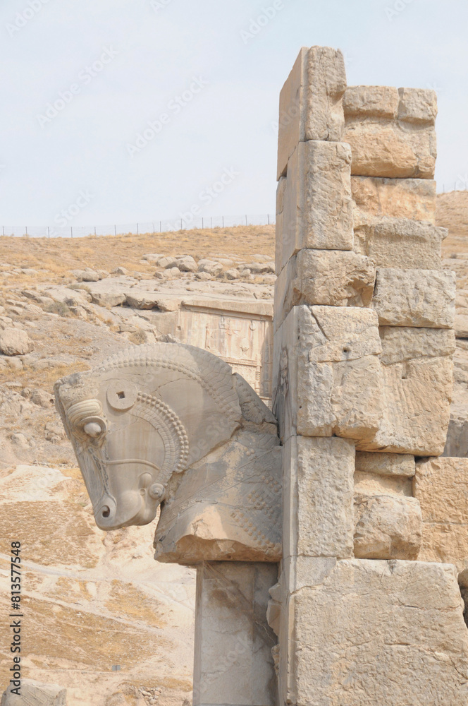 Persian columns or Persepolitan developed in the Achaemenid ...