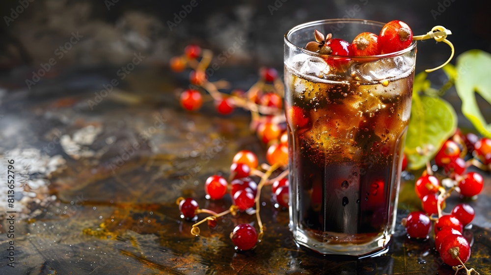 Guarana soda, a popular Brazilian soft drink made from the guarana ...