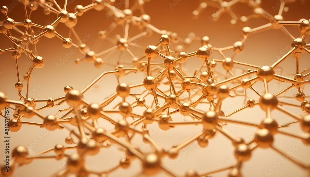 Molecular Compound background molecules for science and electron ...