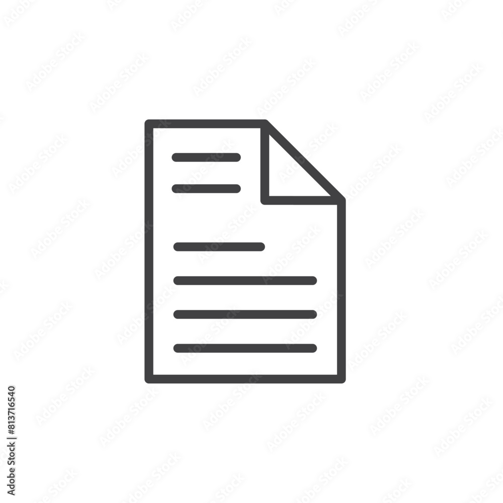 File Icon Set. Vector Symbols for Documents and Spreadsheets. Stock ...
