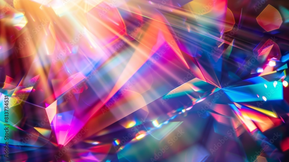 Optical blurred abstract iridescent dreamy gradient diffraction with ...