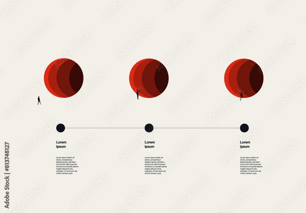 Research Infographics with human Illustration.zip Stock Template ...