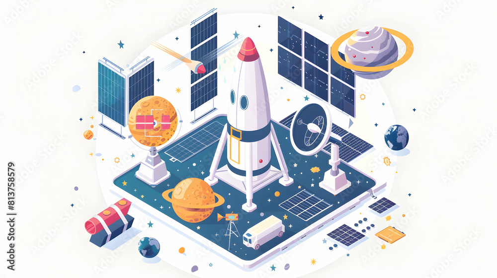 Space Weather Monitoring Concept: Scientists Analyze Data to Predict ...