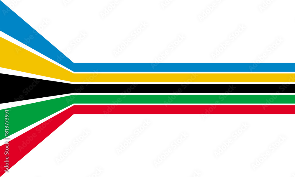abstract geometric background, five olympic colors parallel lines Stock ...