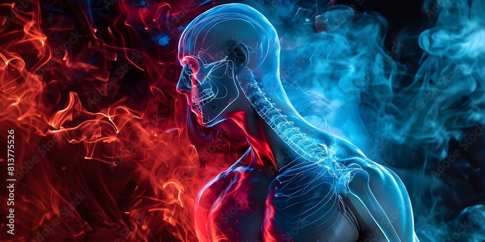 Futuristic bodybuilder exudes energy following X-ray unveiling of ...