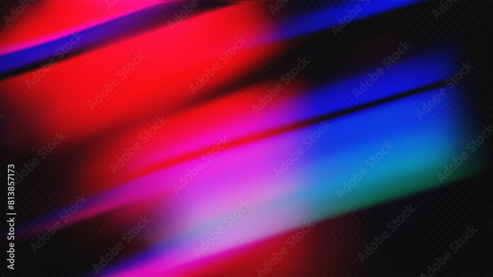 Film leak light overlay texture background with neon and iridescent ...