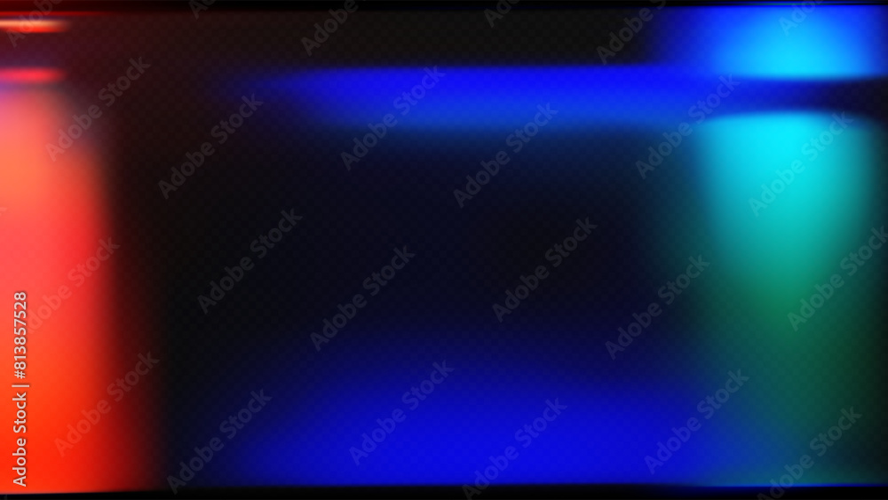 Film leak light overlay texture background with neon and iridescent ...