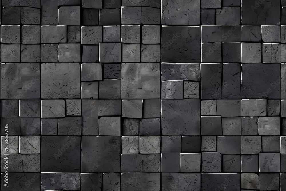 ภาพประกอบสต็อก seamless pattern of charcoal tiles in snes style retro ...