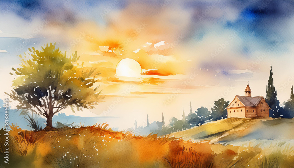 Litha holiday concept, summer solstice, Pagan and Wiccan festival ...