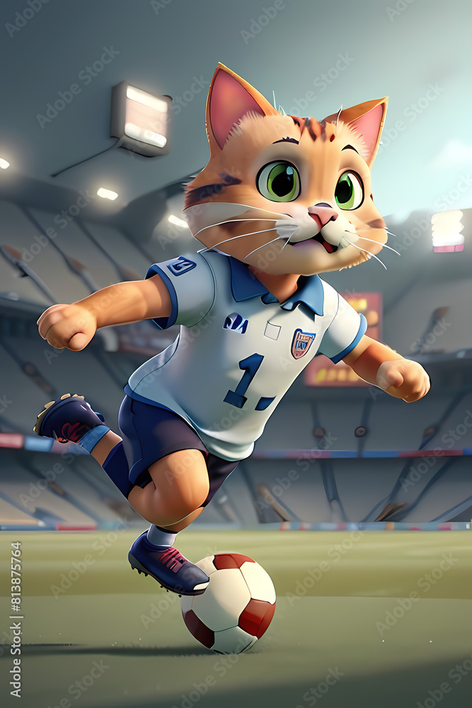 soccer, football, ball, boy, cartoon, sport, player, child, kid, game ...