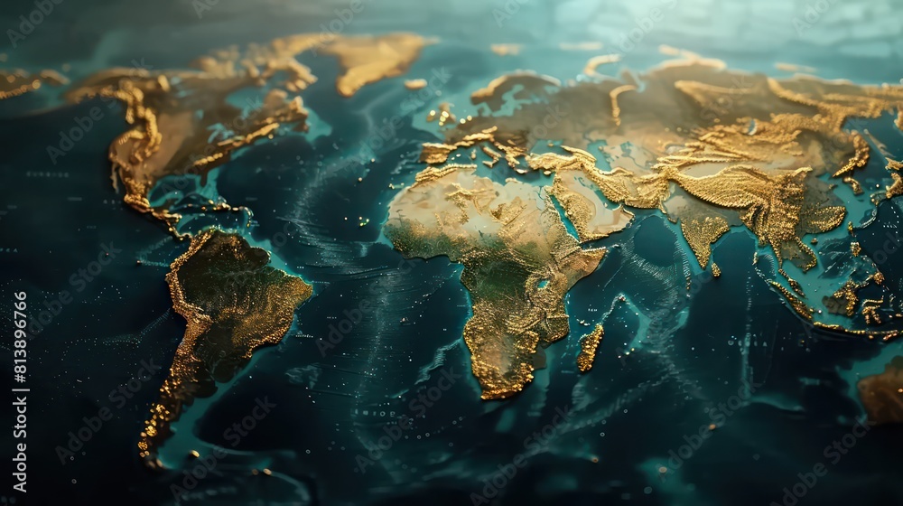 world map background with realistic details and textures and nice color ...
