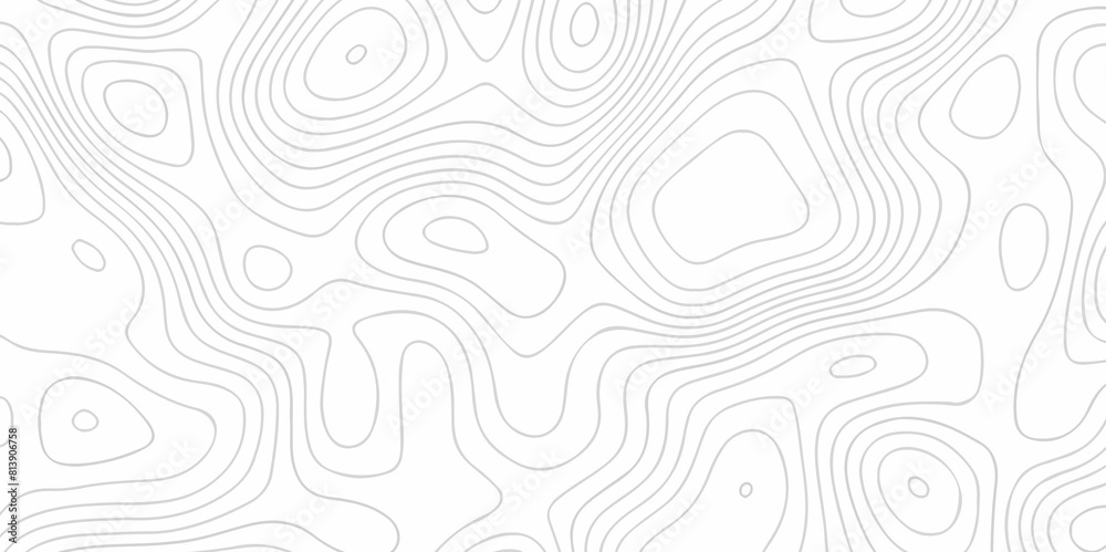 Abstract pattern with lines topographic map background. Topography and ...