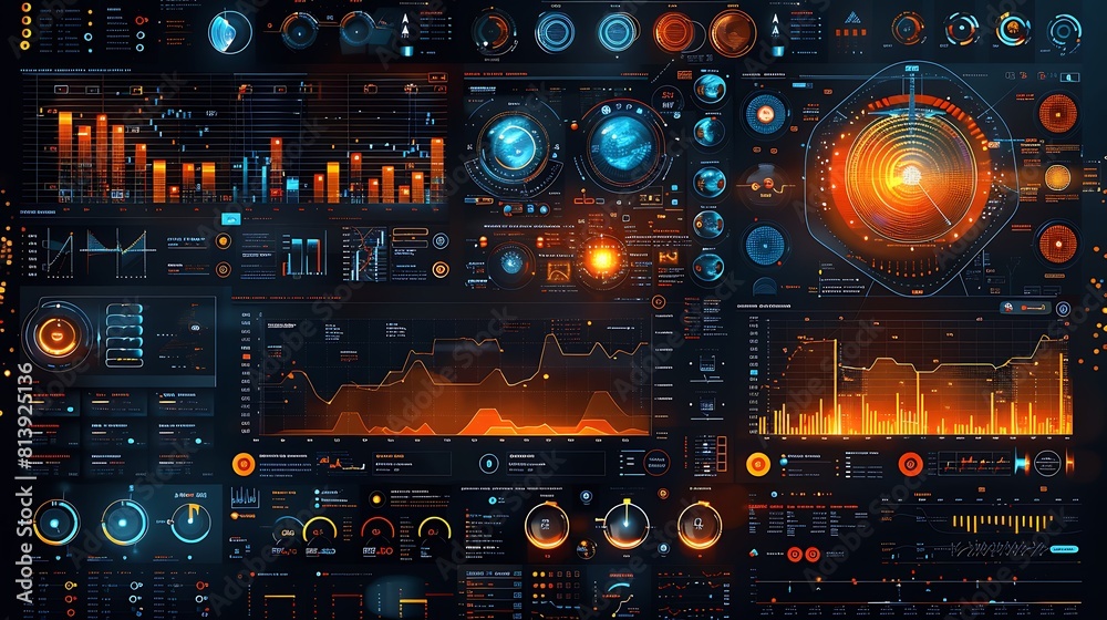 Design a visualization showing the process of data collection ...