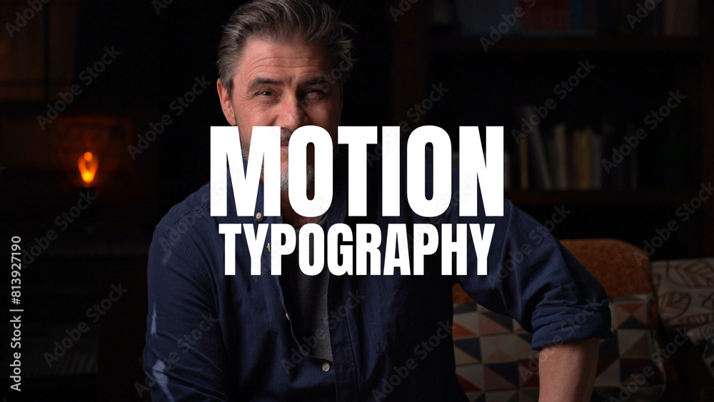 Motion Typography Stock Template Adobe Stock